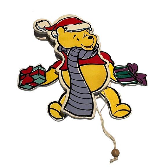 Disney | Holiday | Disney Winnie The Pooh Christmas Wall Hanging Decor ...